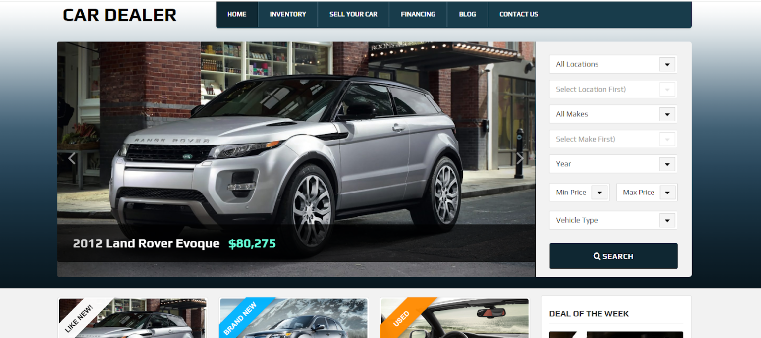 14 Best Car Dealership Themes for WordPress