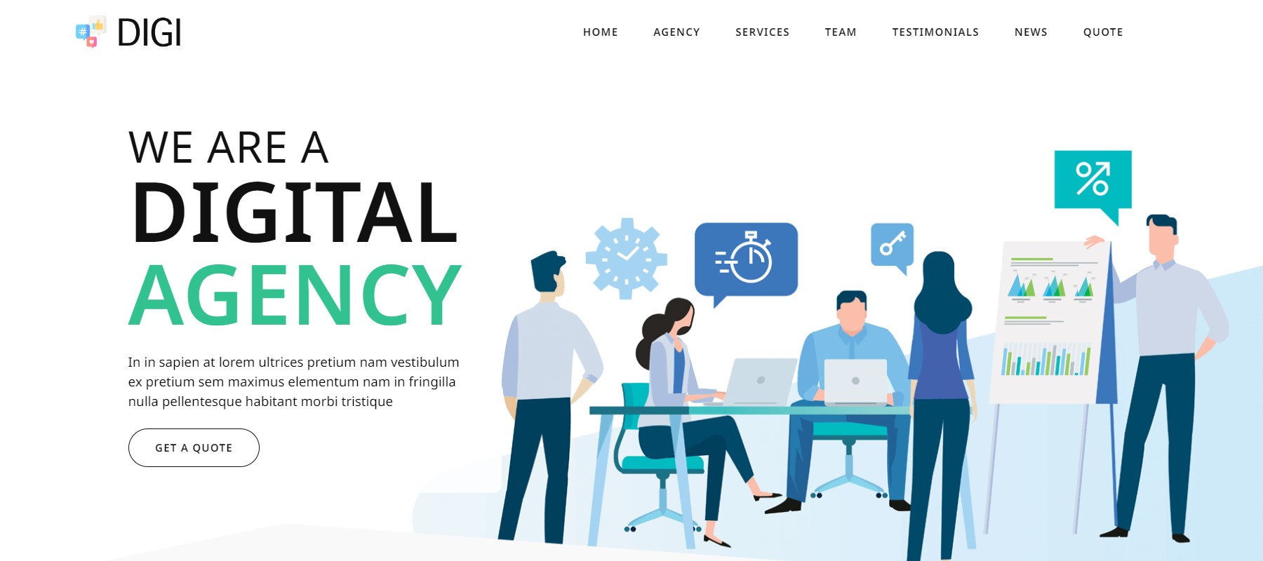 21 Best Digital Marketing Themes for WordPress