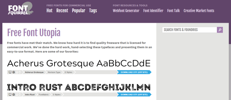 16 Best Websites for Free Fonts