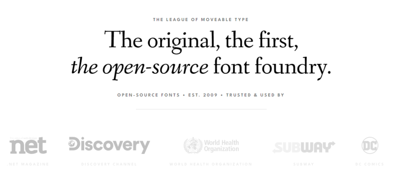 16 Best Websites for Free Fonts