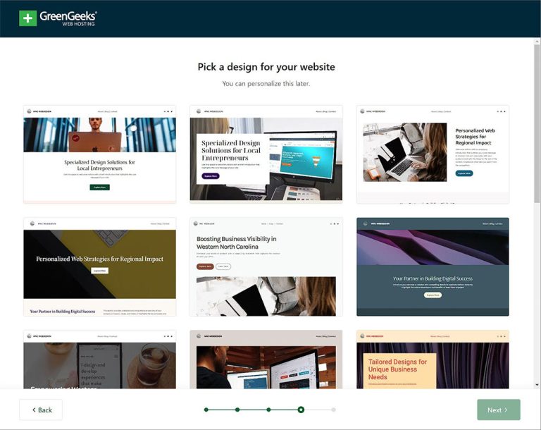 Your WordPress Website, In Seconds: GreenGeeks' AI Builder