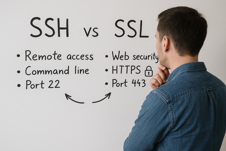 SSH vs SSL – What Are the Key Differences?
