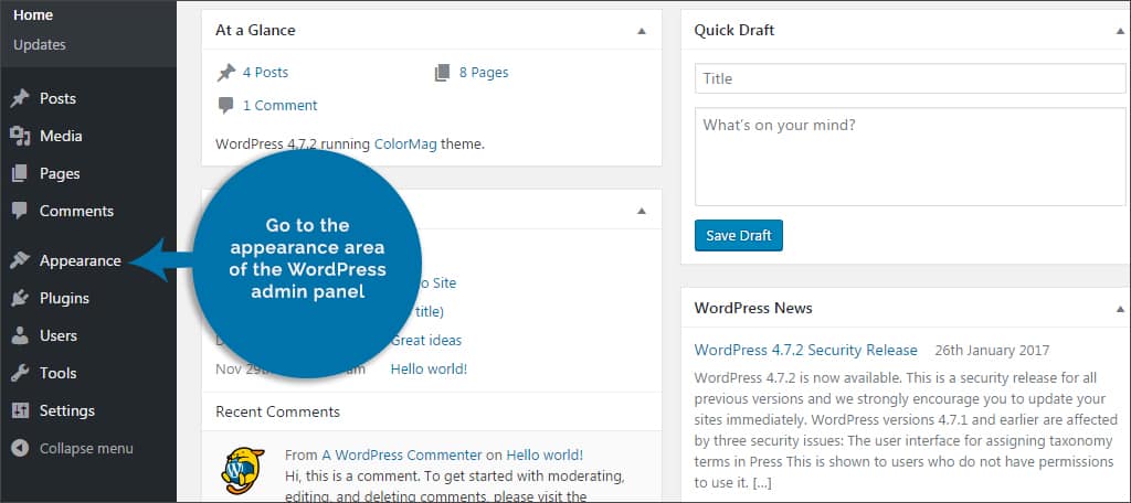How To Set Up A Mobile Responsive WordPress Menu For Your Site GreenGeeks