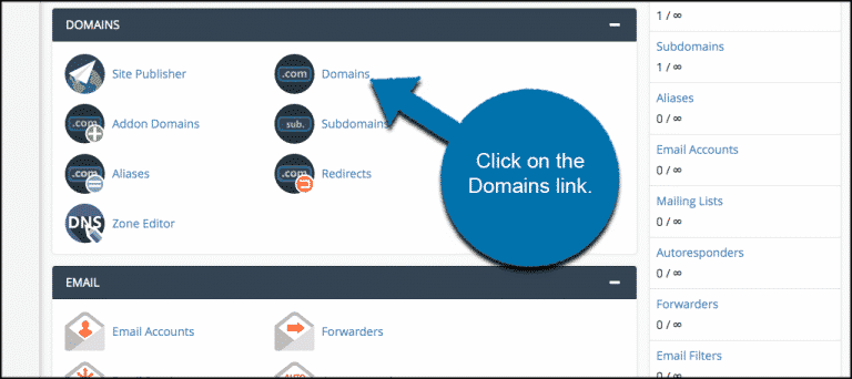 Getting Started: Assigning a Domain Name