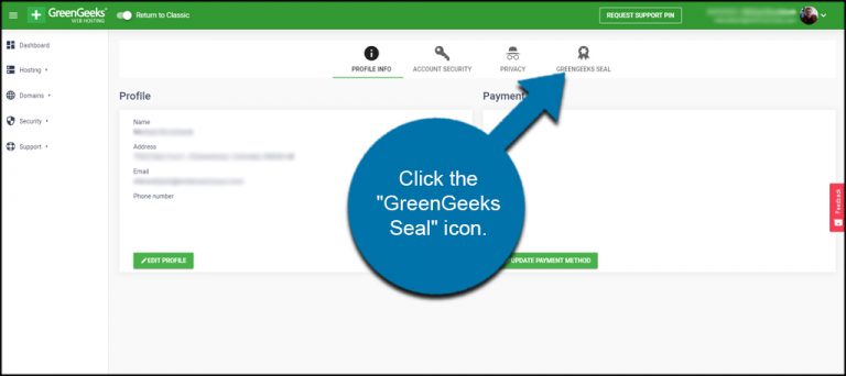How to Add a GreenGeeks Seal to Your Website