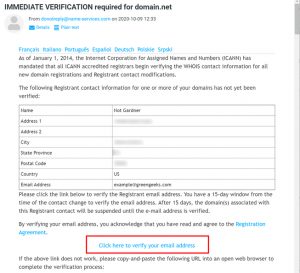 ICANN - WHOIS Accuracy Program