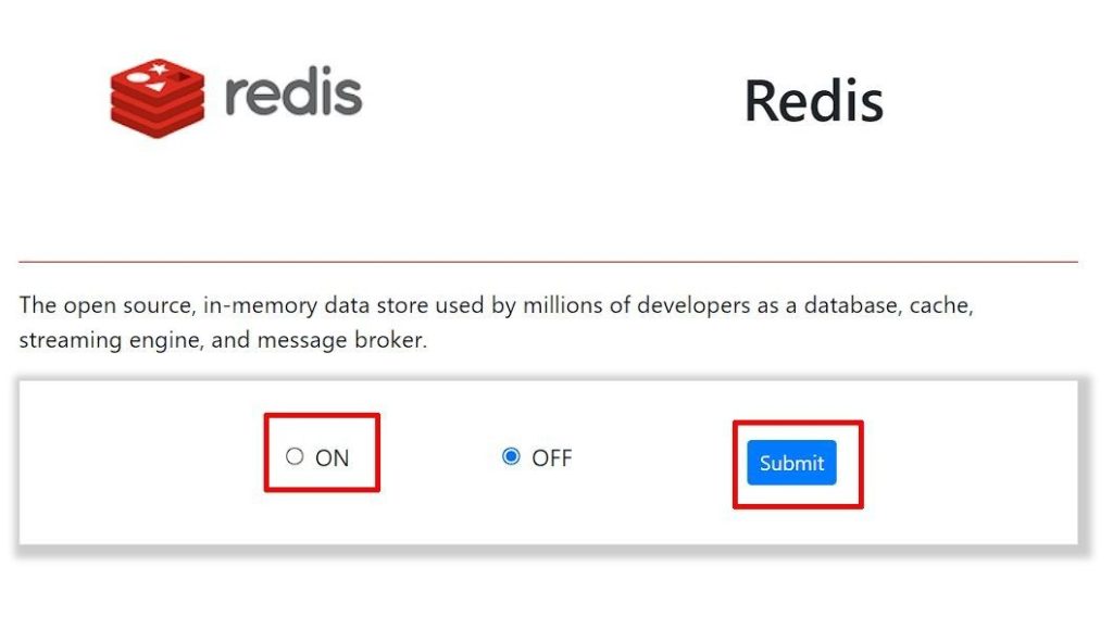 Redis on EcoSite Premium