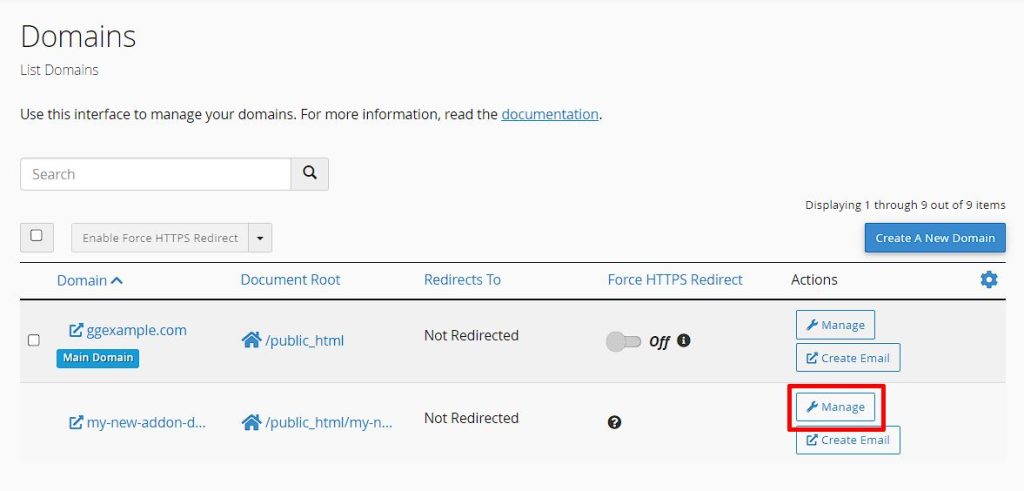 How to Remove or Delete an Addon Domain