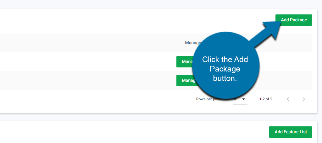 Managing Hosting Packages & Resources