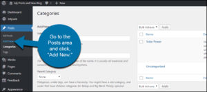 How to Create a New Category and Move a Post to a Different Category in ...