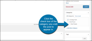 How to Create a New Category and Move a Post to a Different Category in ...