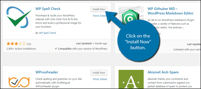 How to Install a Spell Check Plugin on Your WordPress Blog - GreenGeeks