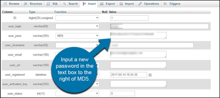 How to Manually Reset Your Wordpress Admin Password - GreenGeeks