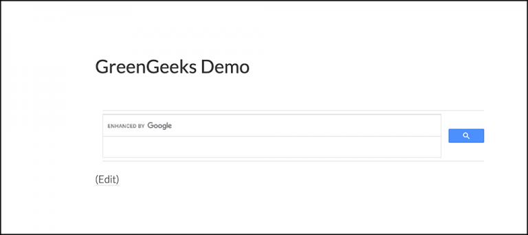 How To Incorporate Google Custom Search In WordPress - GreenGeeks