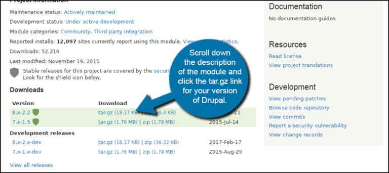 How to Install Drupal Modules - GreenGeeks