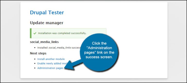 How to Install Drupal Modules - GreenGeeks