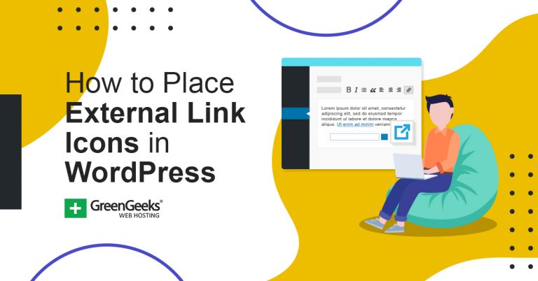 How to Place External Link Icons in WordPress - GreenGeeks