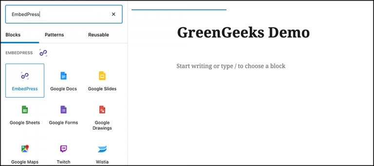 How to Embed Google Slides in WordPress - GreenGeeks