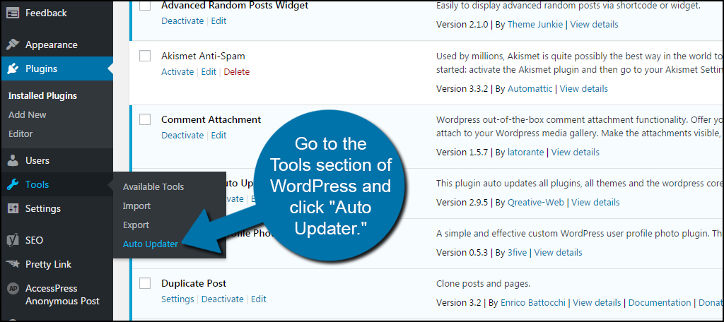 How To Automatically Update WordPress Plugins GreenGeeks