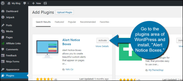 How to Add Announcements in WordPress - GreenGeeks