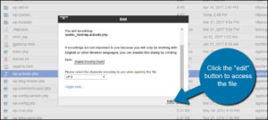 How to View and Edit WordPress Theme Files - GreenGeeks