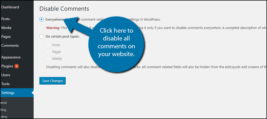 How to Disable Comments in WordPress - GreenGeeks