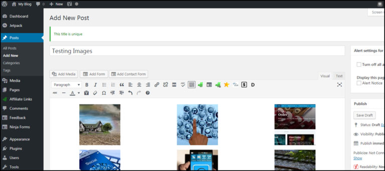 How to Set WordPress to Display Photos in Columns and Rows - GreenGeeks