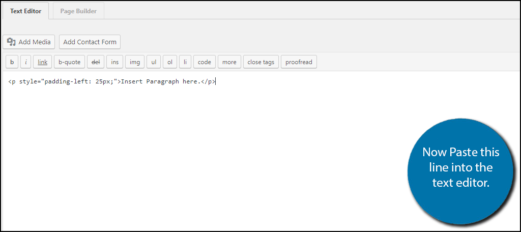 How to Set WordPress to Indent Paragraphs - GreenGeeks