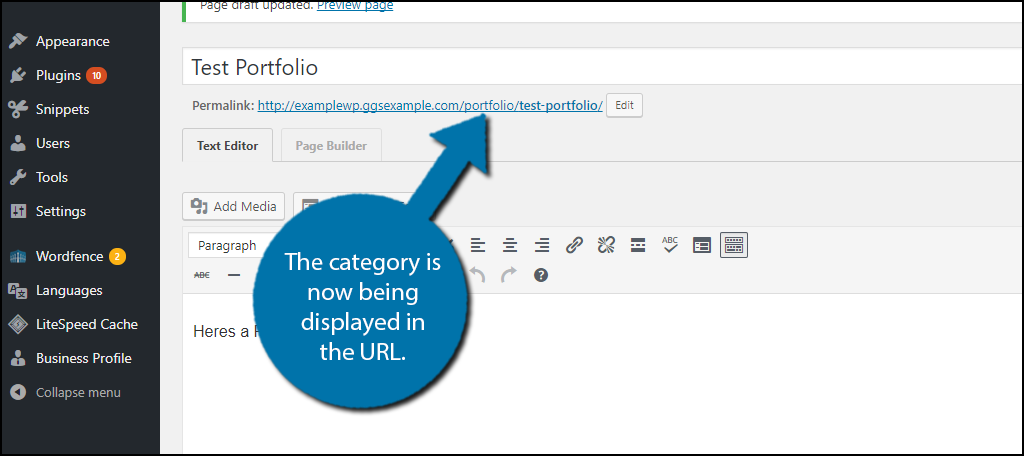 How to Add Category and Subcategory to WordPress URLs - GreenGeeks
