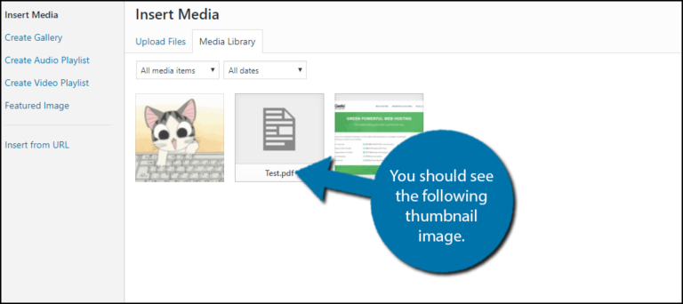 How to Set WordPress to Disable PDF Thumbnail Previews - GreenGeeks