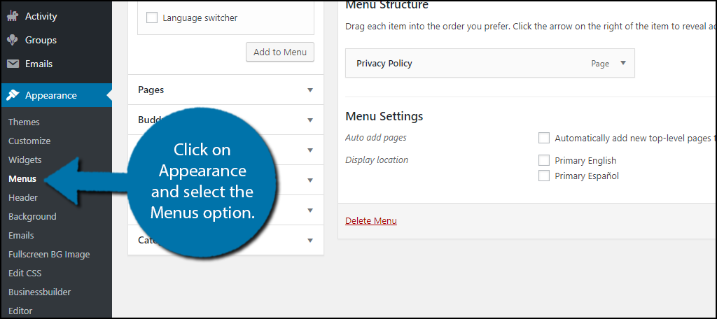 How to Add Titles to WordPress Menus - GreenGeeks