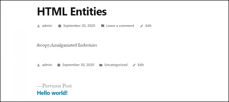 How To Include Special Characters In Posts For Wordpress Greengeeks