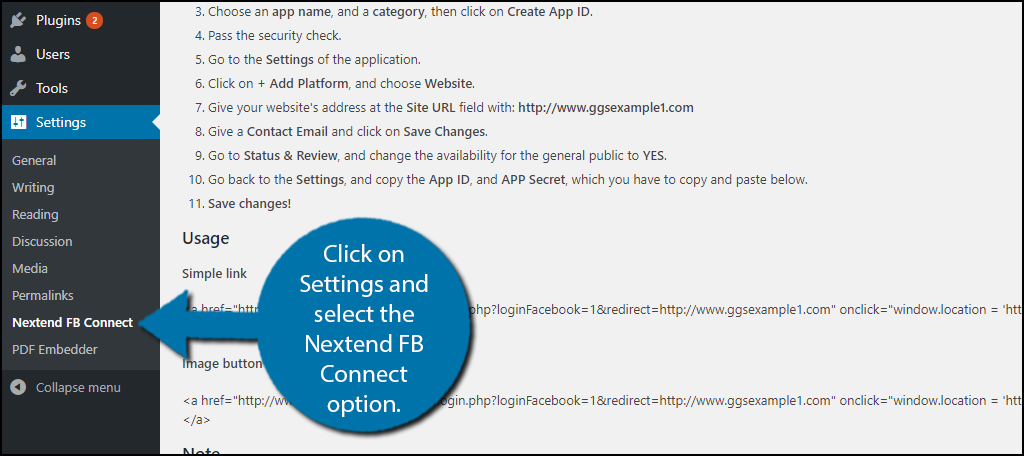 How to Add Facebook Login for WordPress - GreenGeeks