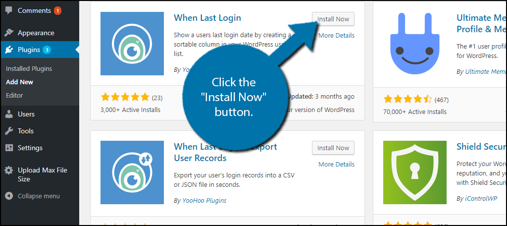 How To Show Users Last Login Time In Wordpress Greengeeks