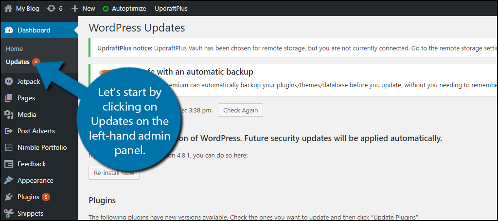 How to Make WordPress Check for Plugin Updates - GreenGeeks