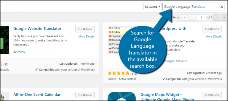 How to Set Up Google Translate in WordPress - GreenGeeks
