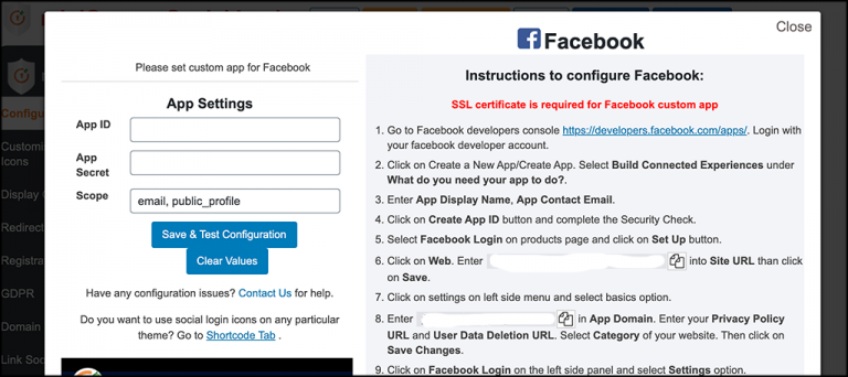 How to Add a Facebook Login for WordPress - GreenGeeks
