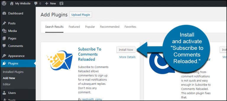 How to Manage Comment Notification Emails in WordPress - GreenGeeks