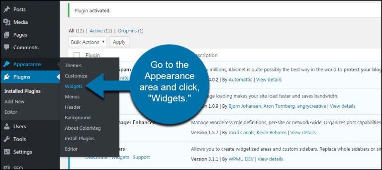 How to Add Custom Sidebars with Dynamic Widgets in WordPress - GreenGeeks