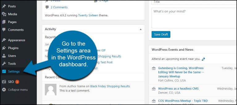How to Remove "wordpress" From Your Site URL - GreenGeeks