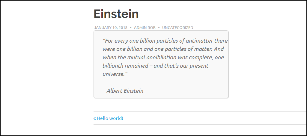 How to Change Block Quotes Style in WordPress Themes - GreenGeeks