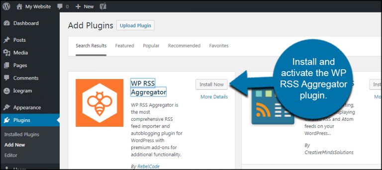 How to Show RSS Feeds of Others Using an Aggregator in WordPress ...