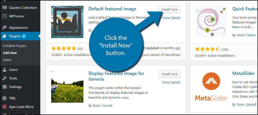 How to Create Post Thumbnails for WordPress - GreenGeeks