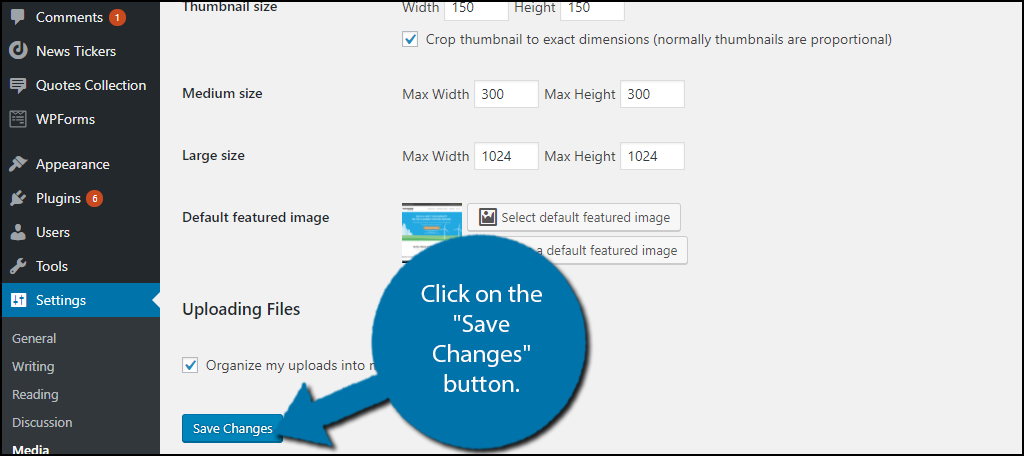How to Create Post Thumbnails for WordPress - GreenGeeks