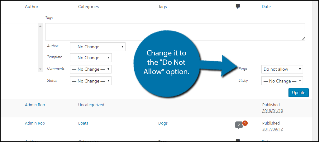 How to End Trackback Spam in WordPress - GreenGeeks