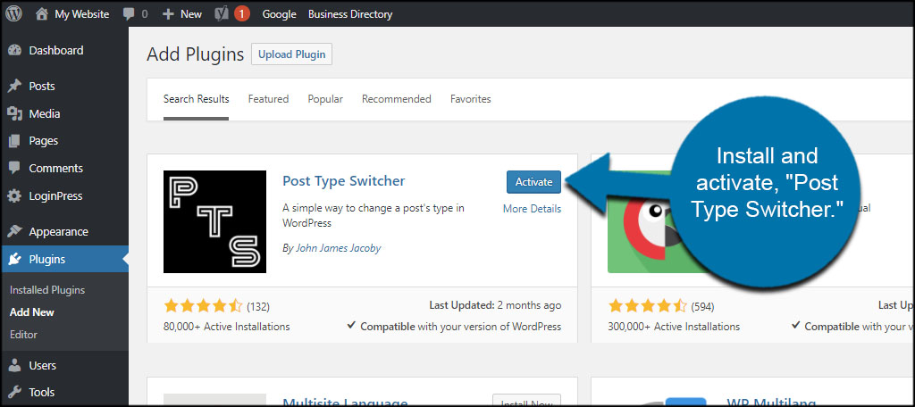 How To Convert Or Change Custom Post Types In WordPress GreenGeeks
