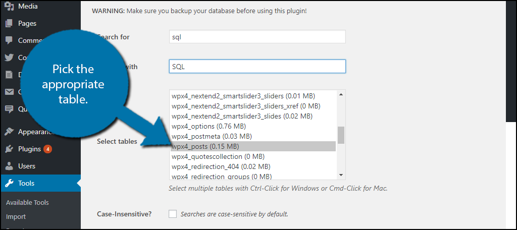 How to Replace Text in Your WordPress Database - GreenGeeks