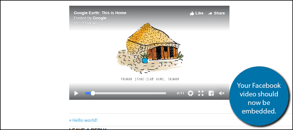 How to Embed Facebook Videos in WordPress Posts and Pages
