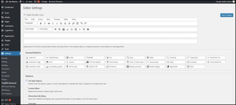 How To Fix Wordpress Visual Editor Missing Text And Buttons Greengeeks
