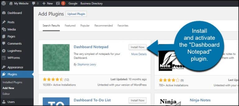 How to Create User Notes in the WordPress Dashboard - GreenGeeks